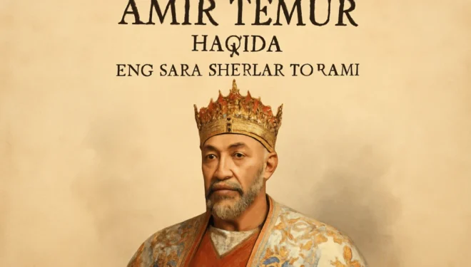 Amir Temur haqida eng sara she’rlar to‘plami - BAXTIYOR.UZ